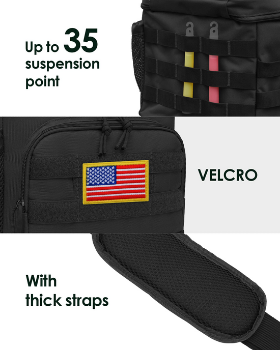 TACTICISM Insulated Tactical Lunch Box for Men